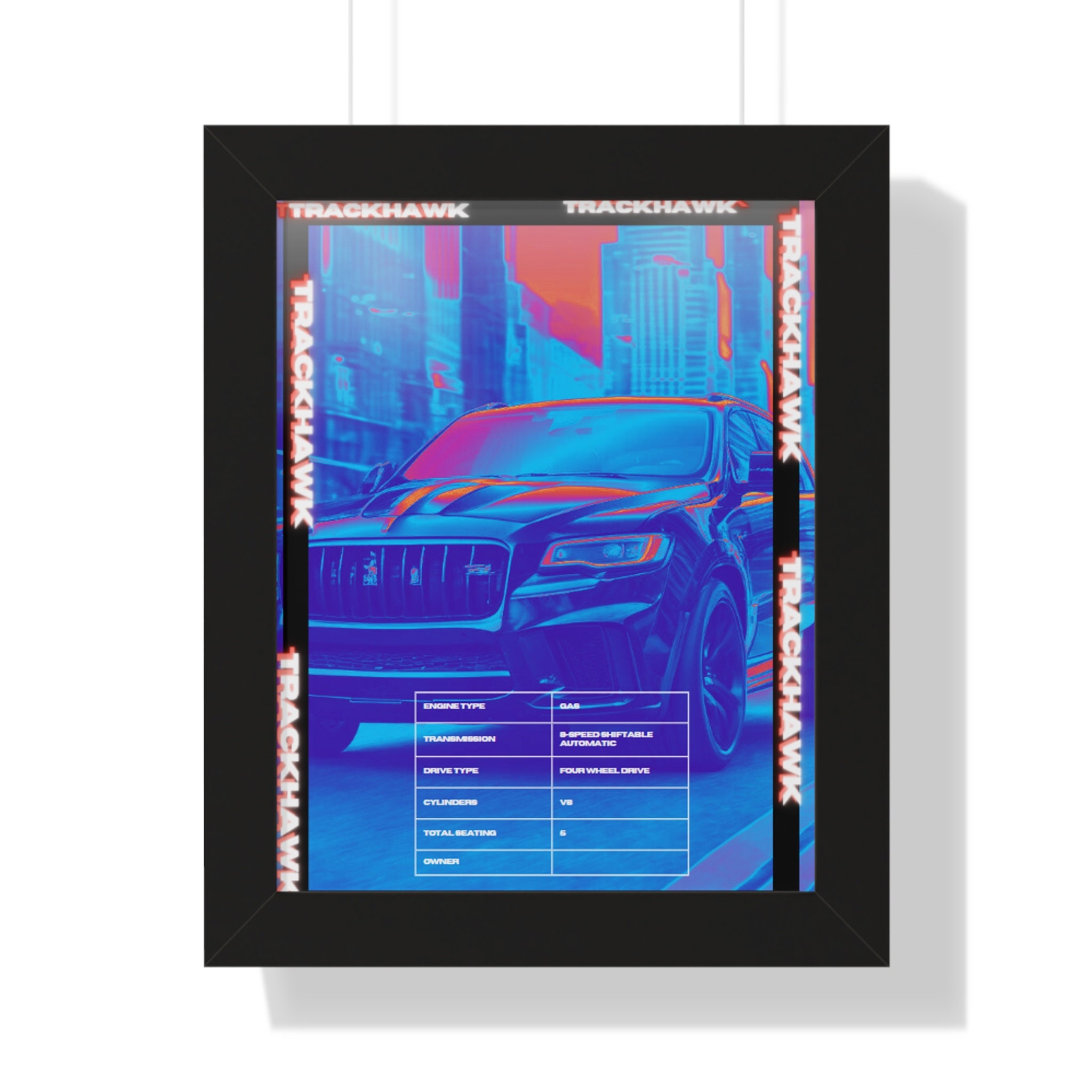 Trackhawk Poster - Etsy
