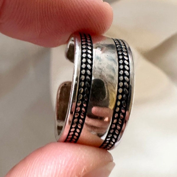 Silver Open Back Rings - Etsy