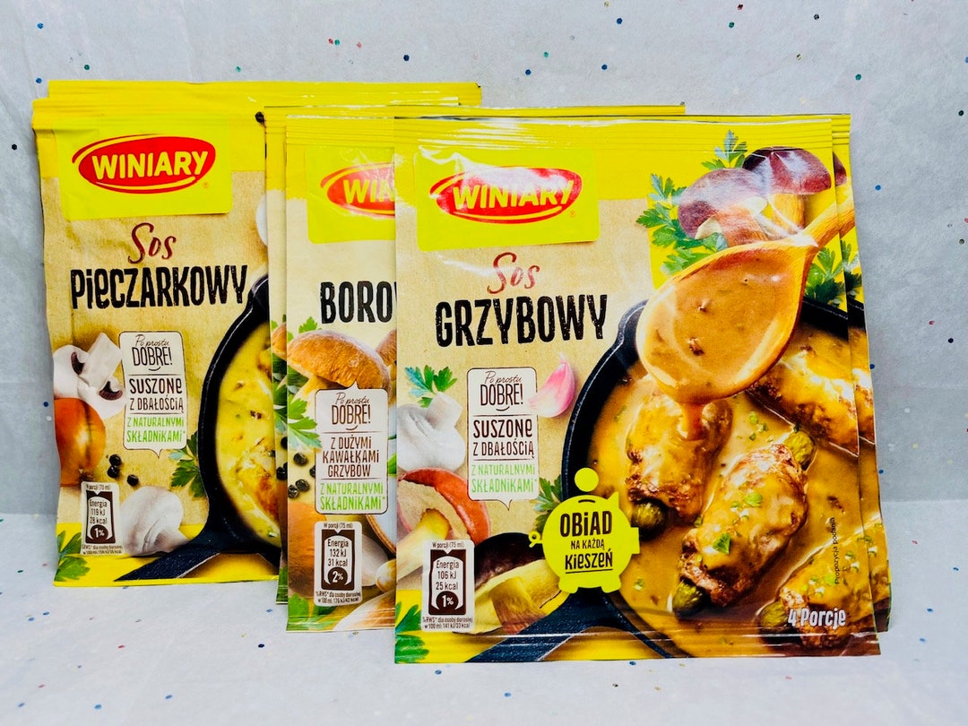 Paland Mushroom Sauce Mix Box - Etsy
