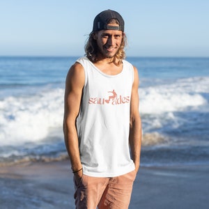 Surfer's Paradise Men's Tank Top Singlet Muscle Shirt - Embrace the ...