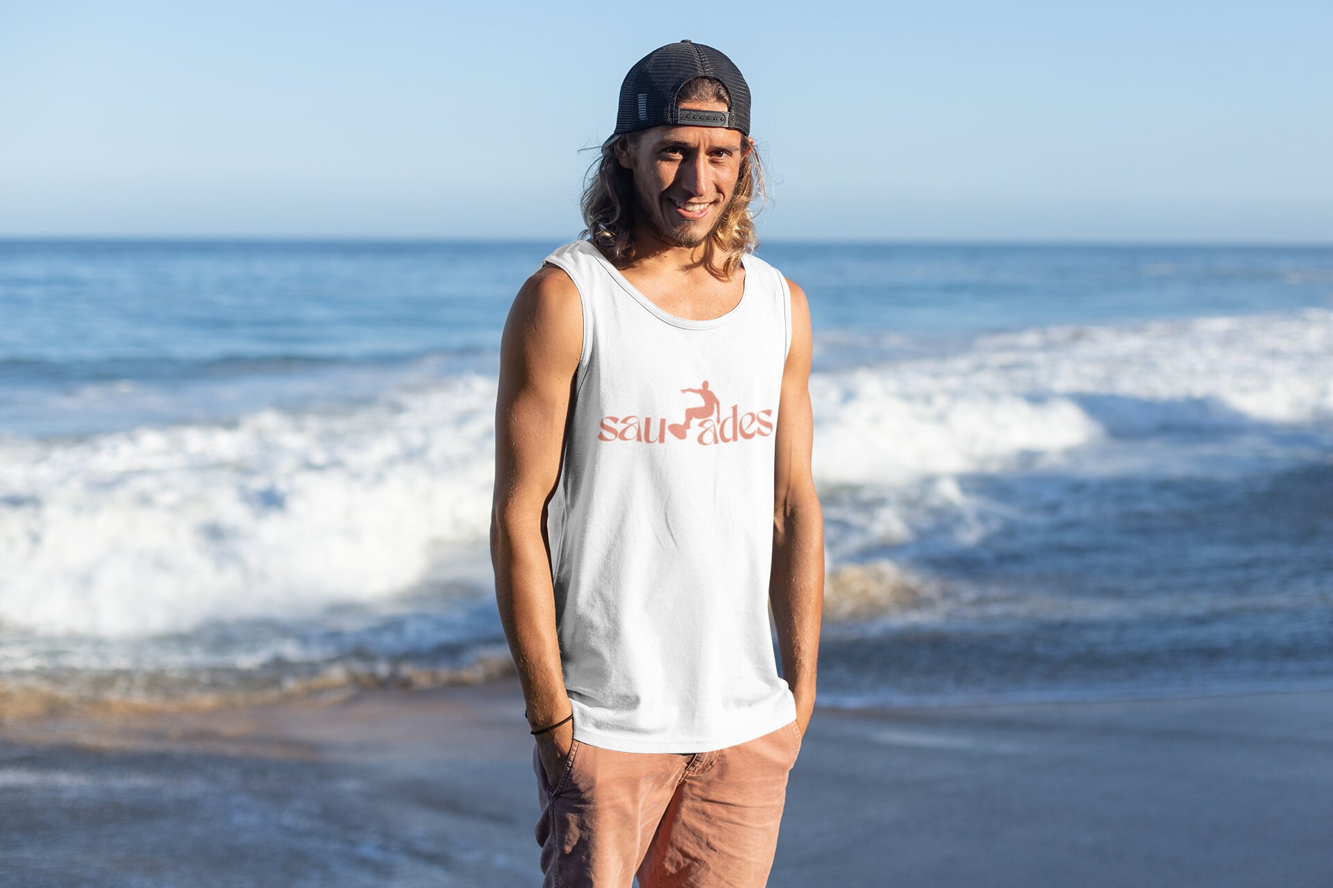 Surfer's Paradise Men's Tank Top Singlet Muscle Shirt - Embrace the ...