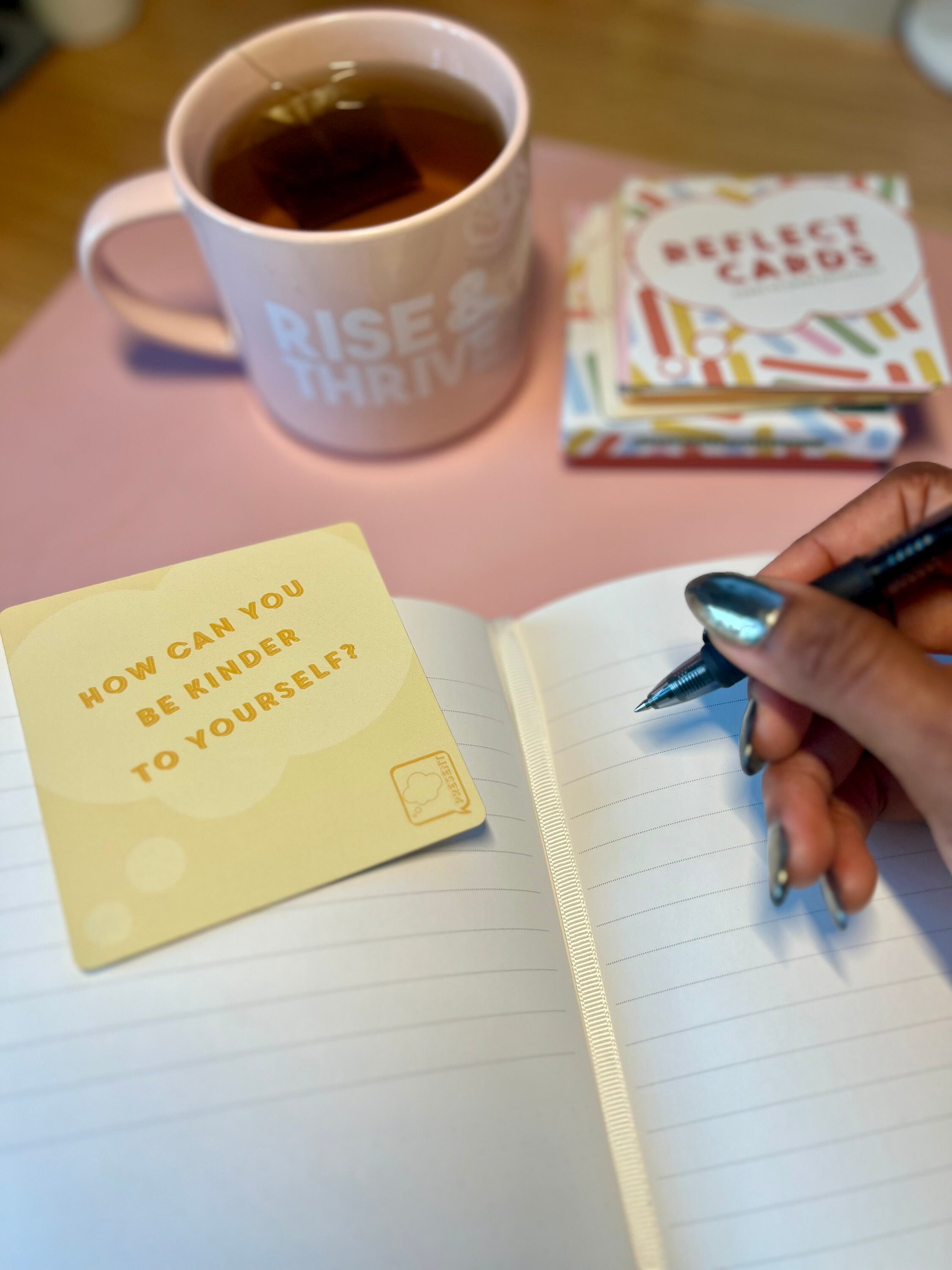 Reflect Cards - 30 Journal Prompt Cards for Daily Reflection ...