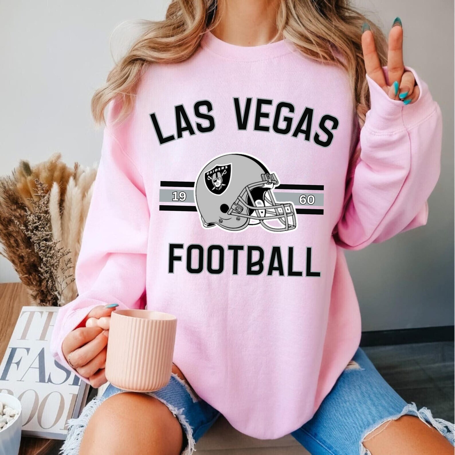 Las Vegas Football Sweatshirt,raiders Football Shirt,las Vegas Raiders ...