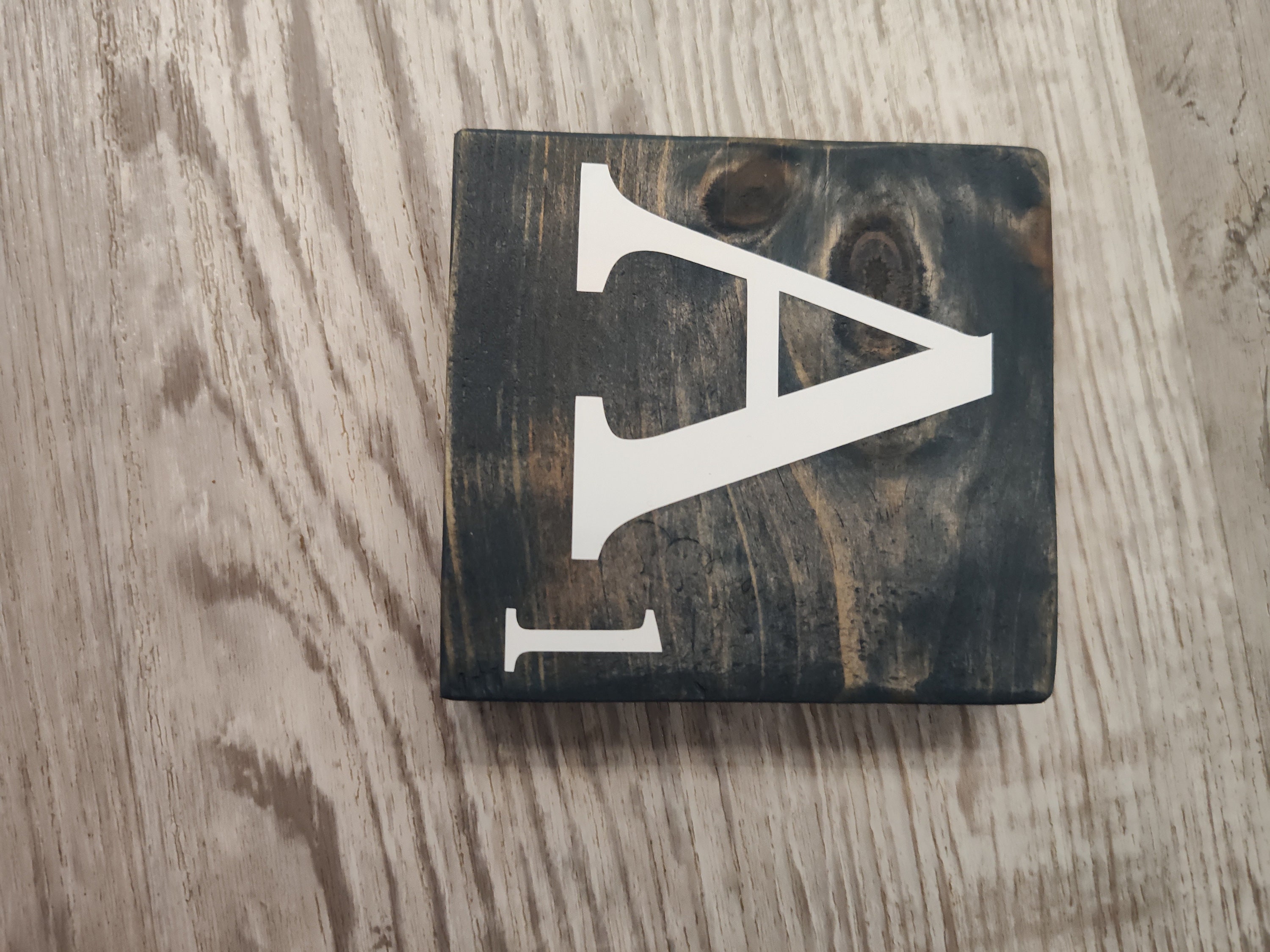 Handmade Wooden Scrabble Tiles for Wall Decor - Etsy