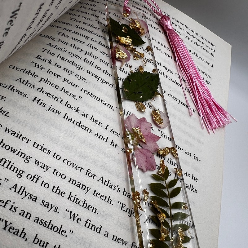Resin Bookmark - Etsy UK
