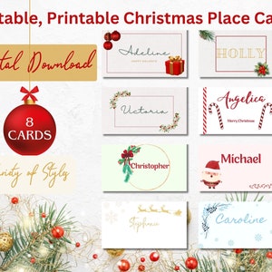 Christmas Bundle Printables PDF Christmasparty Templates Instant ...