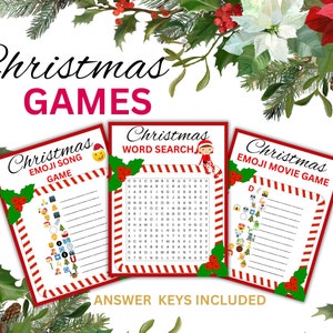 Christmas Bundle Printables PDF Christmasparty Templates Instant ...
