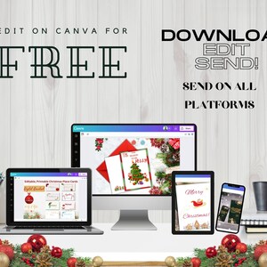 Christmas Bundle Printables PDF Christmasparty Templates Instant ...