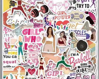 Weights, Bodybuild, Exercise, Gym, Workout, Decal, Car Decal, Laptop ...