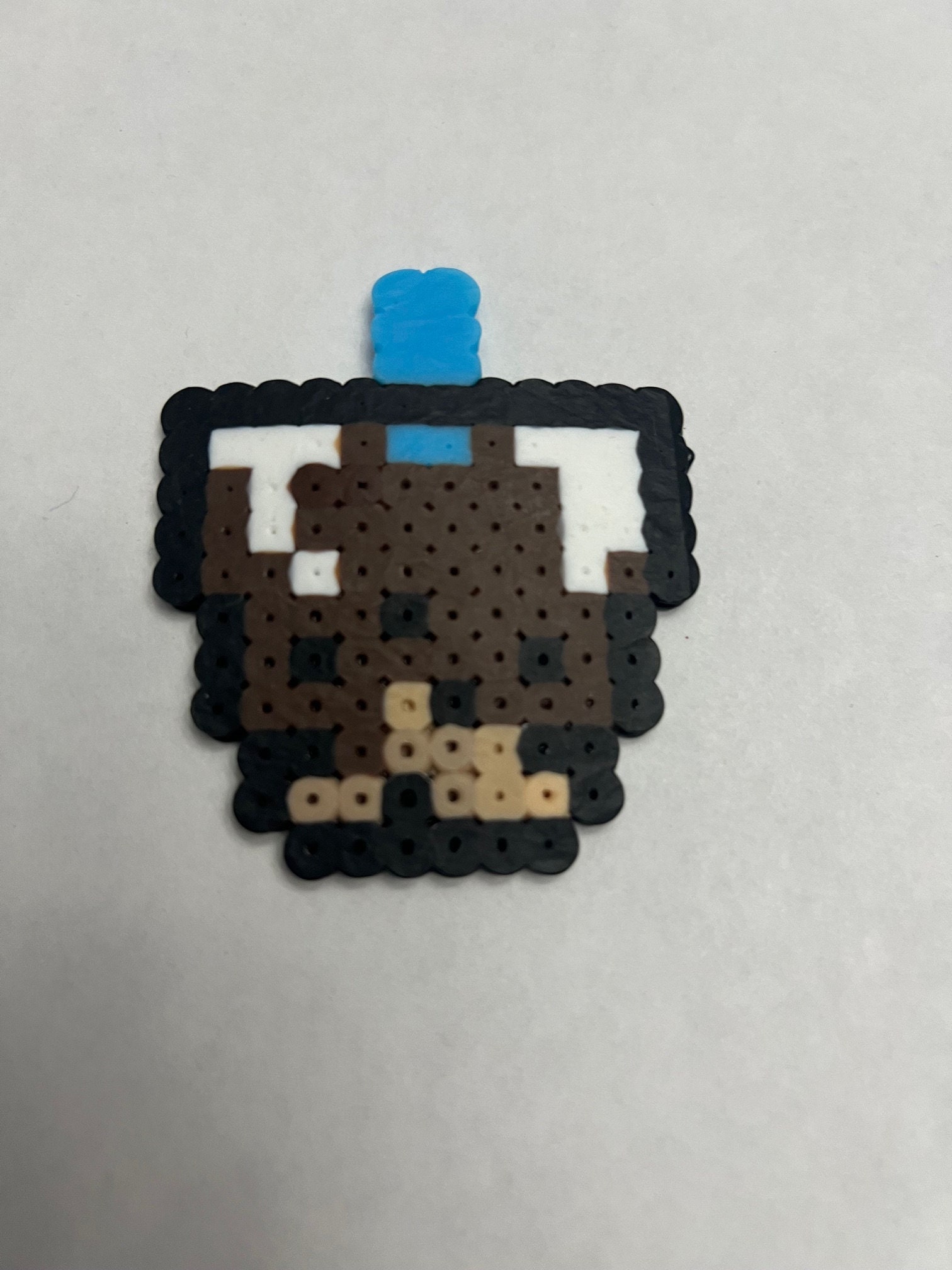 Boba Tea Perler Bead Design Etsy