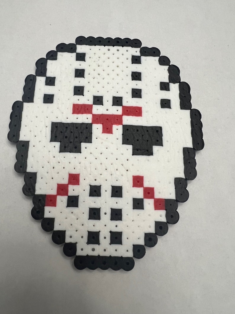 Jason Mask Perler Bead Design - Etsy