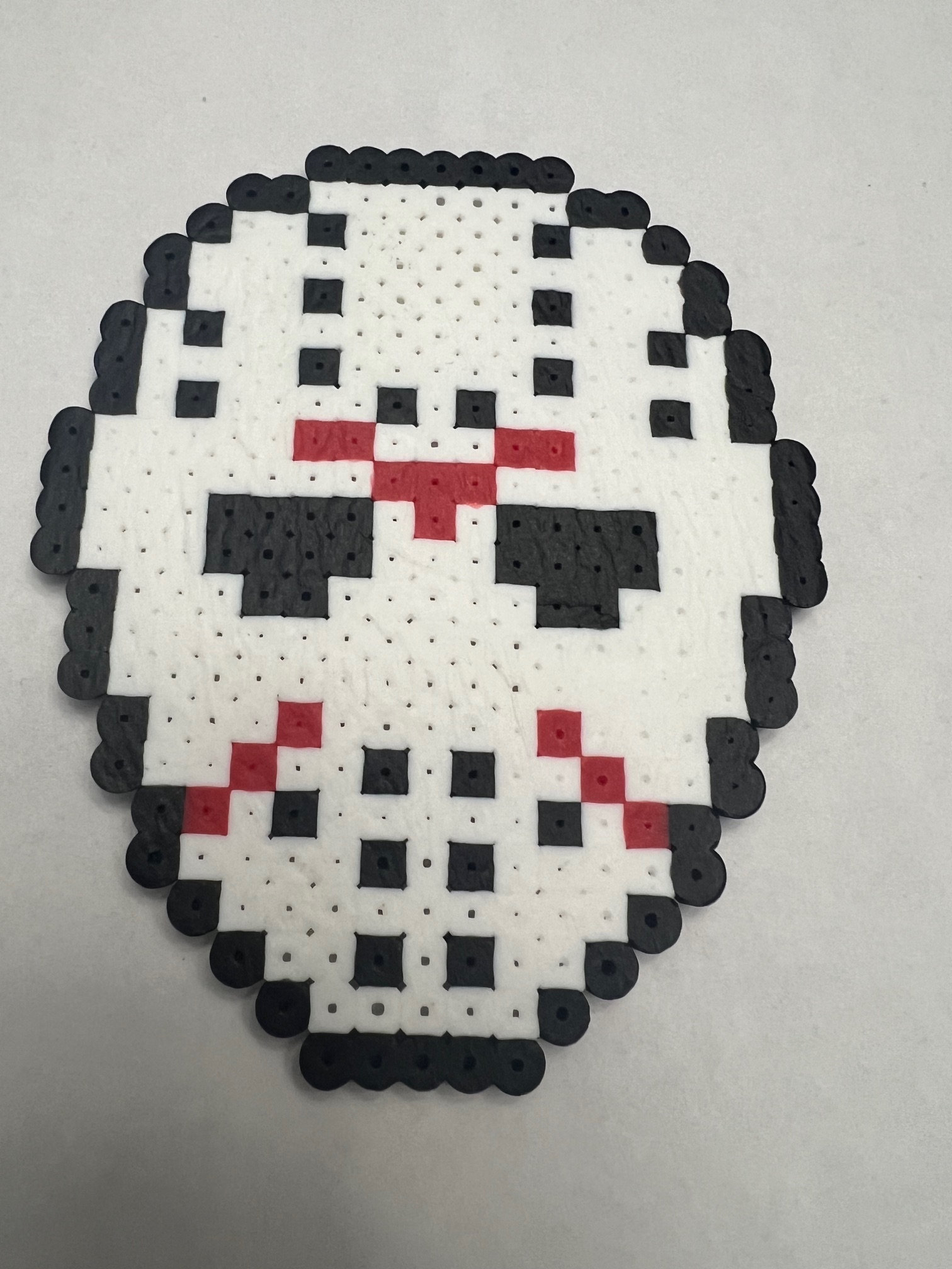 Jason Mask Perler Bead Design - Etsy