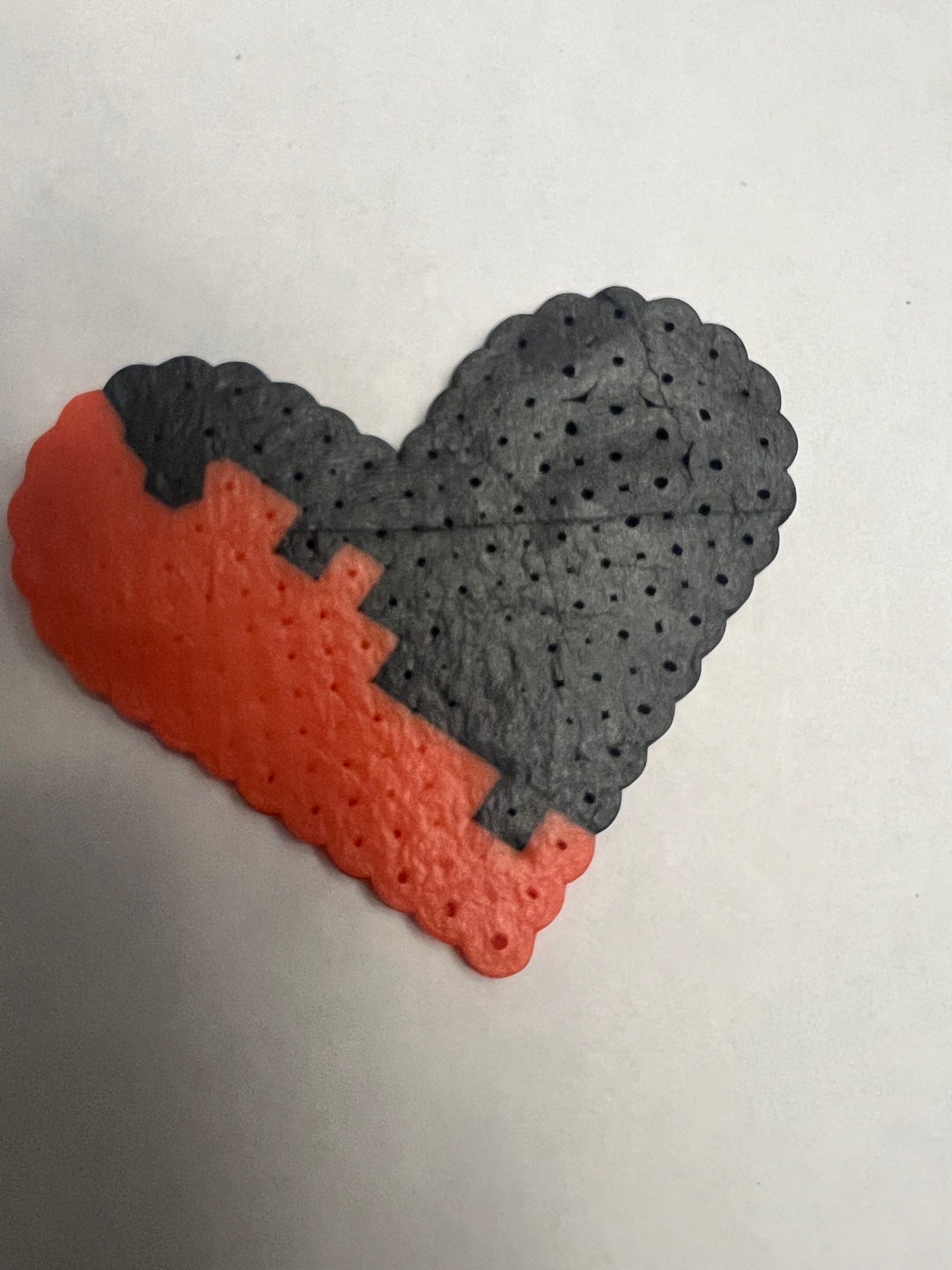 Heart Perler Bead Design - Etsy