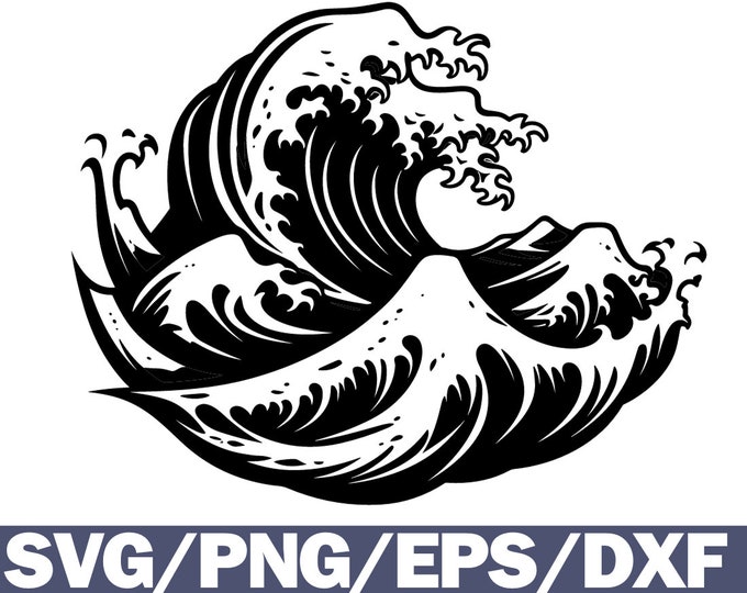 Ocean Waves SVG, Ocean Waves SVG, Ocean SVG, Waves Svg, Sea Svg, Water ...
