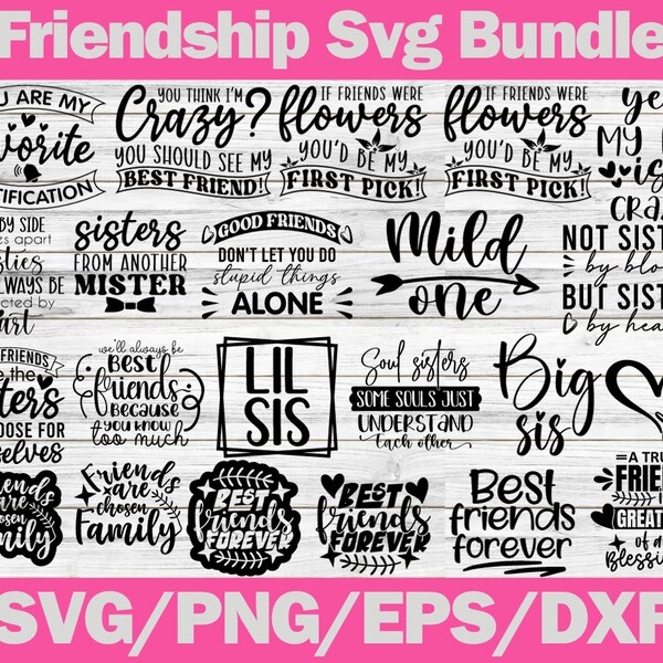 Friends Quotes Svg - Etsy