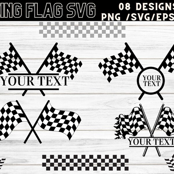 Checkered Flags Racing Etsy