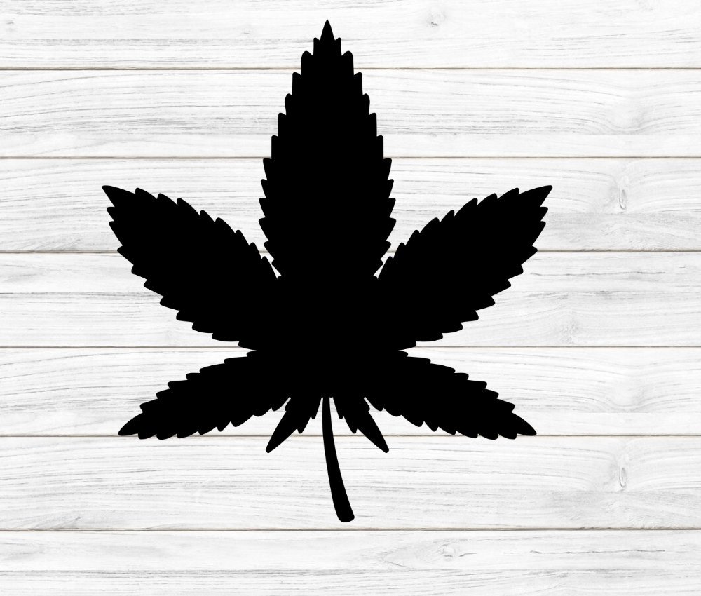 Pot Leaf SVG Download, SVG Files for Cricut, Svg Files for Silhouette ...