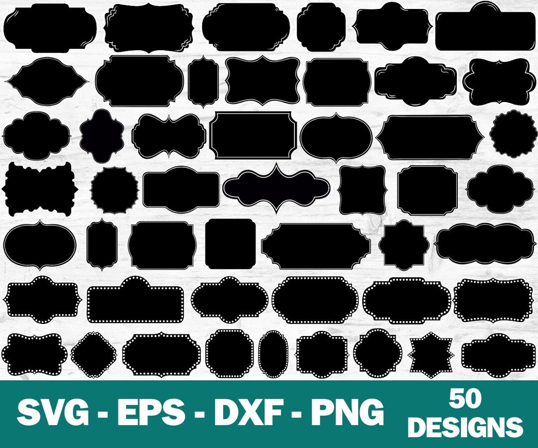 Frames SVG Tags SVG Label SVG Shapes Svg Frame & Borders Svg Tags Cut ...