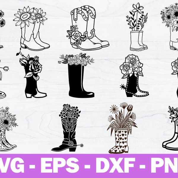 Wellies Clipart - Etsy