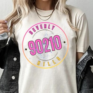 Vintage Beverly Hills 90210 Sweatshirt: 90s TV Show Fan Gift - Etsy