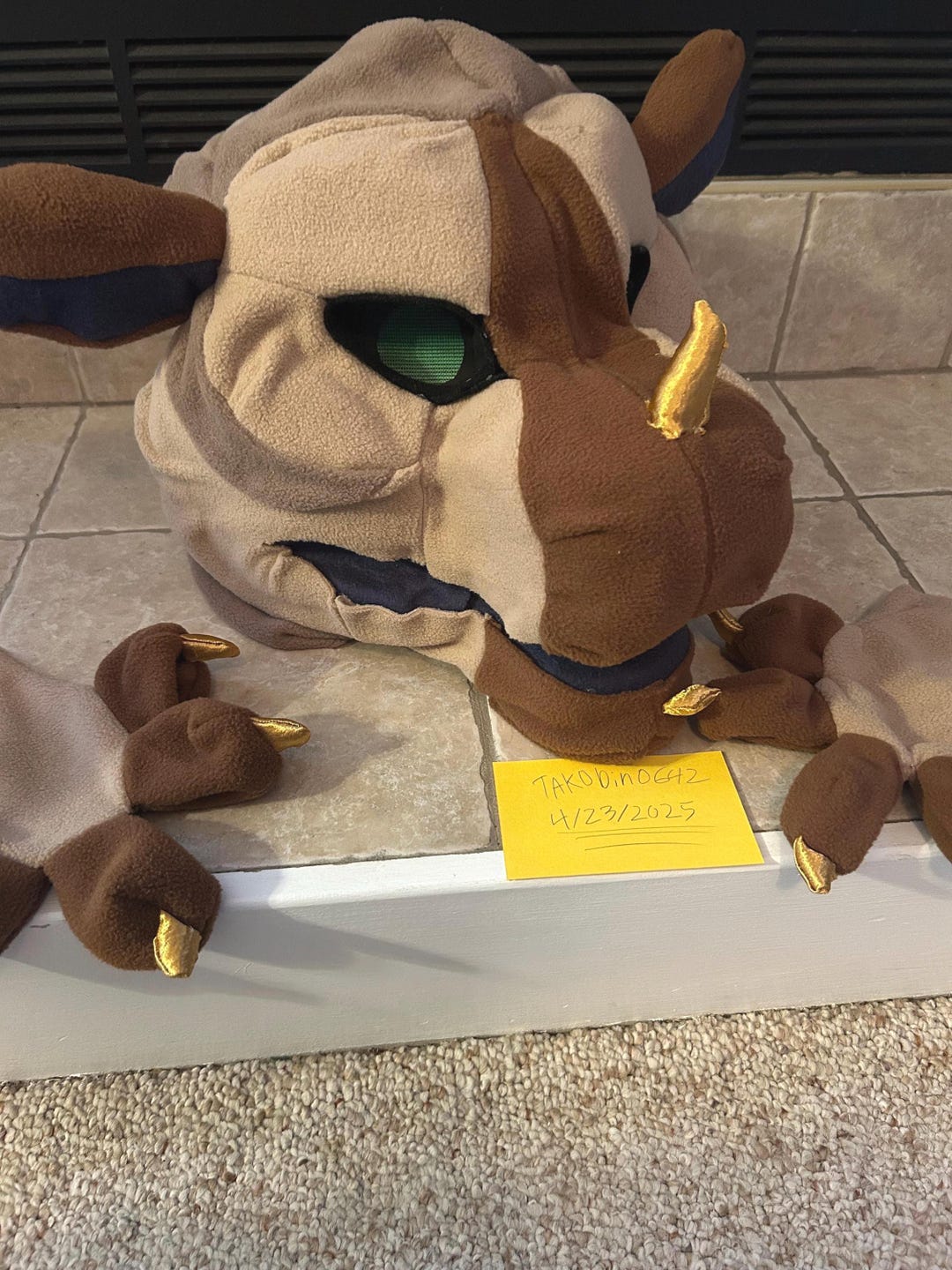 Dragon Beginner Mini Partial Furry Fursuit - Etsy