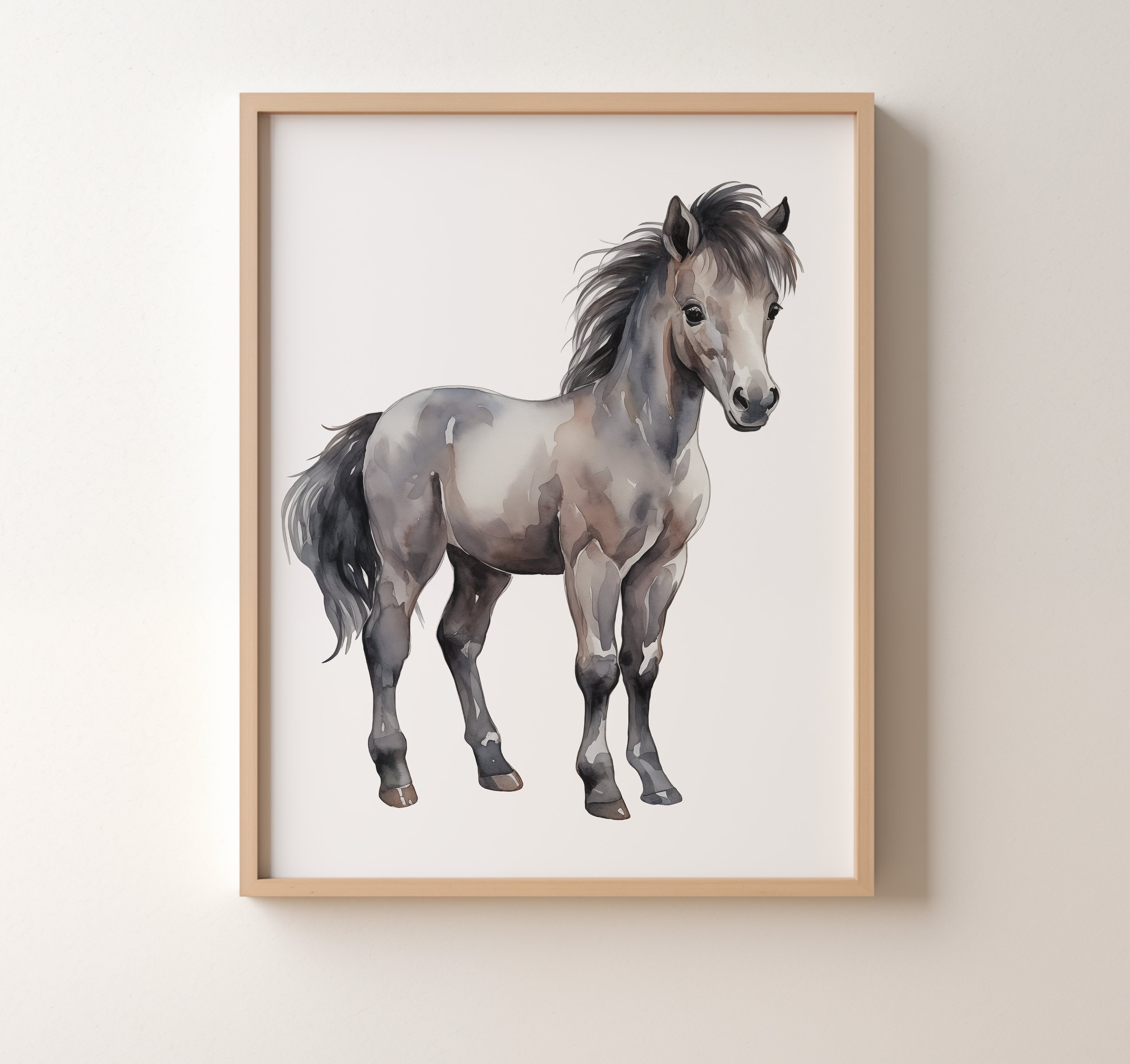 Horse Wall Art / High-resolution Poster / Decorative Picture / Poster ...