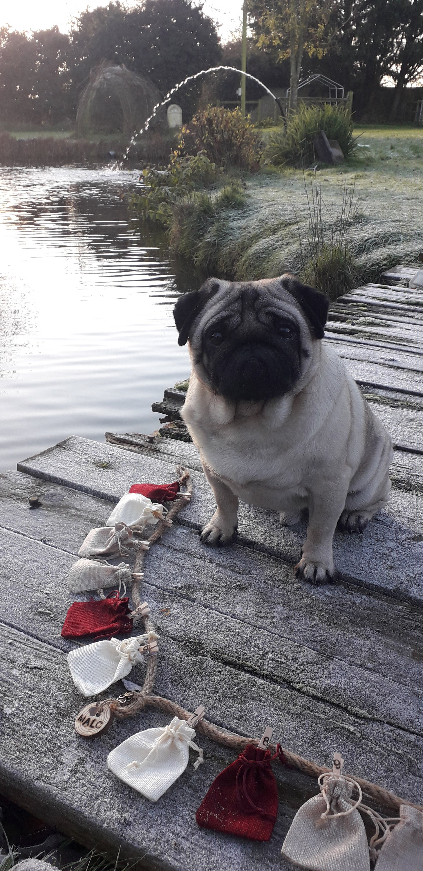 Handmade Fillable Reusable Advent Calendar Rope 12 Day - Etsy