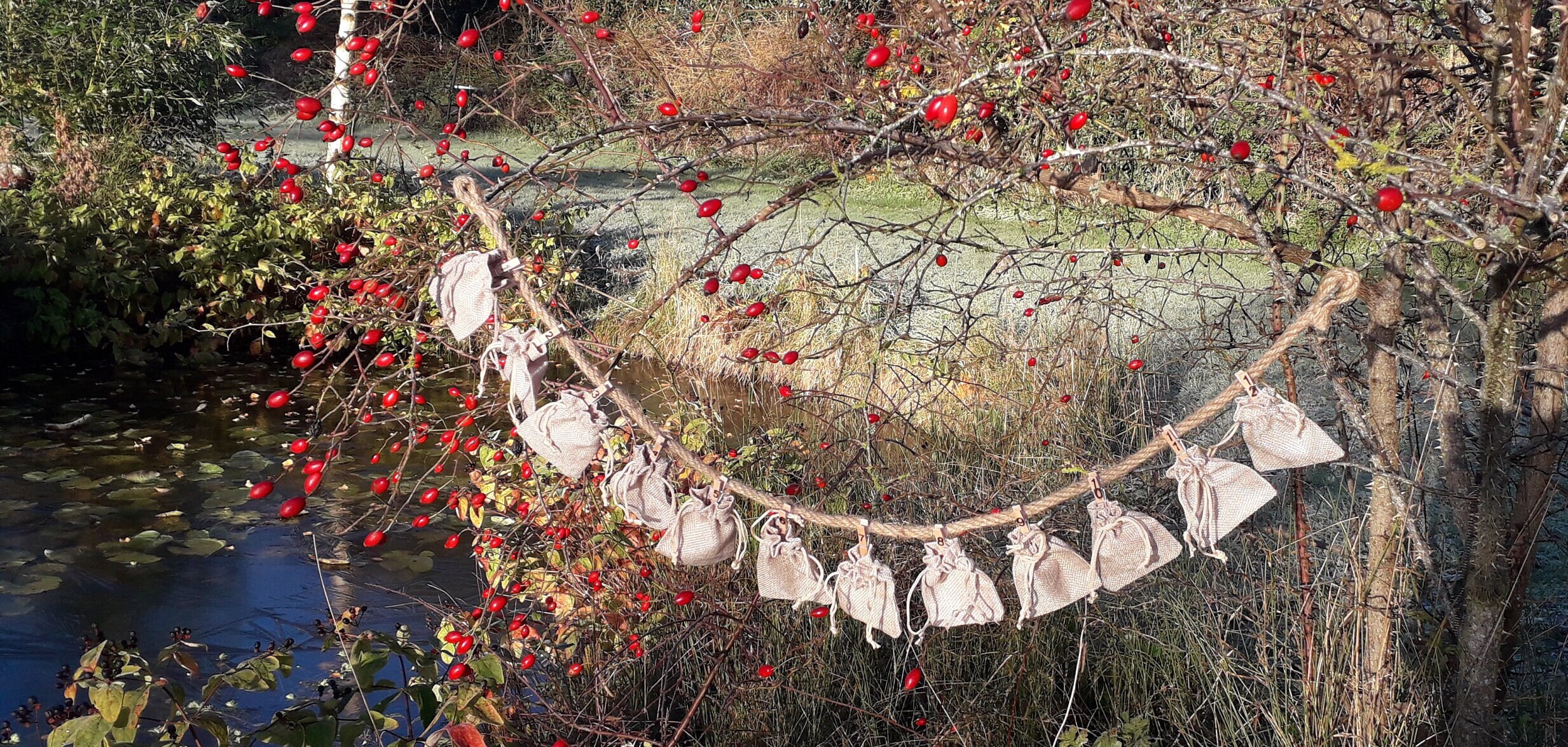 Handmade Fillable Reusable Advent Calendar Rope 12 Day - Etsy