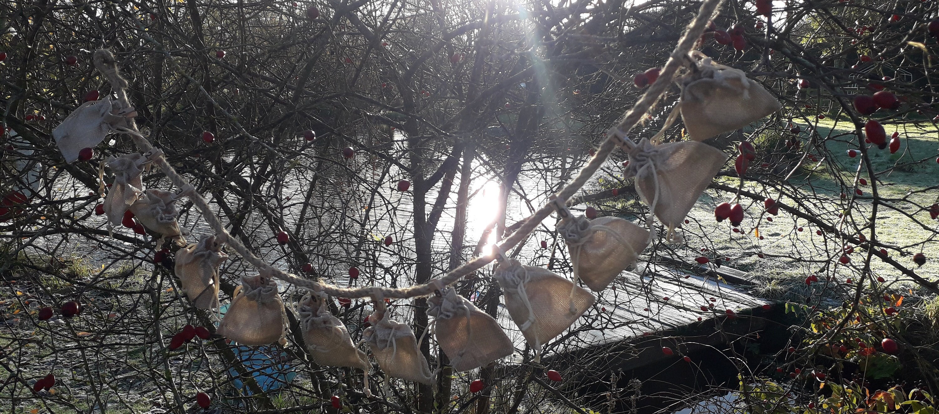 Handmade Fillable Reusable Advent Calendar Rope 12 Day - Etsy