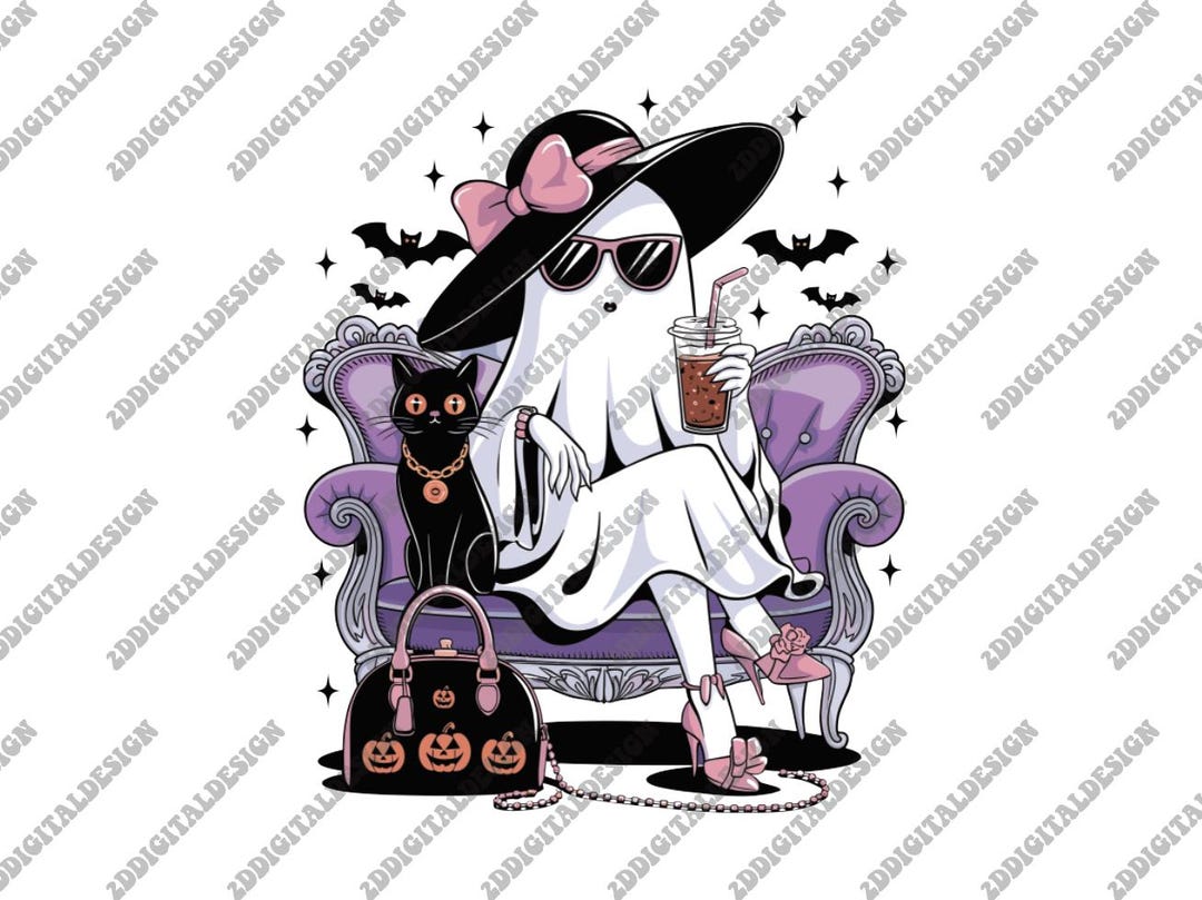 Boo Jee Ghost PNG, Cute Boojee Halloween Ghost Png Cute Halloween Ghost ...