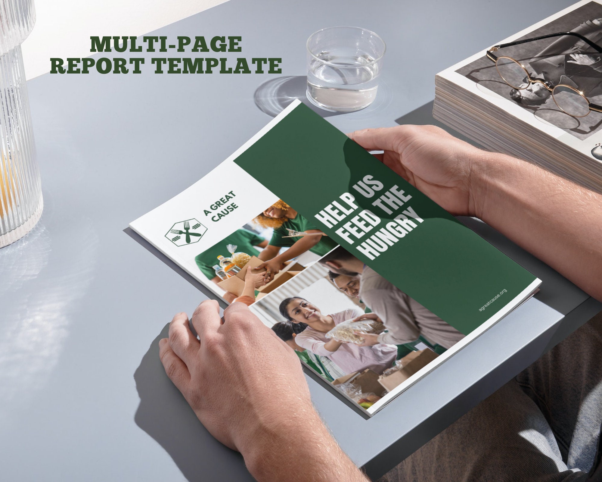 3 Nonprofit Case for Support Letter-sized Canva Template Case Statement ...