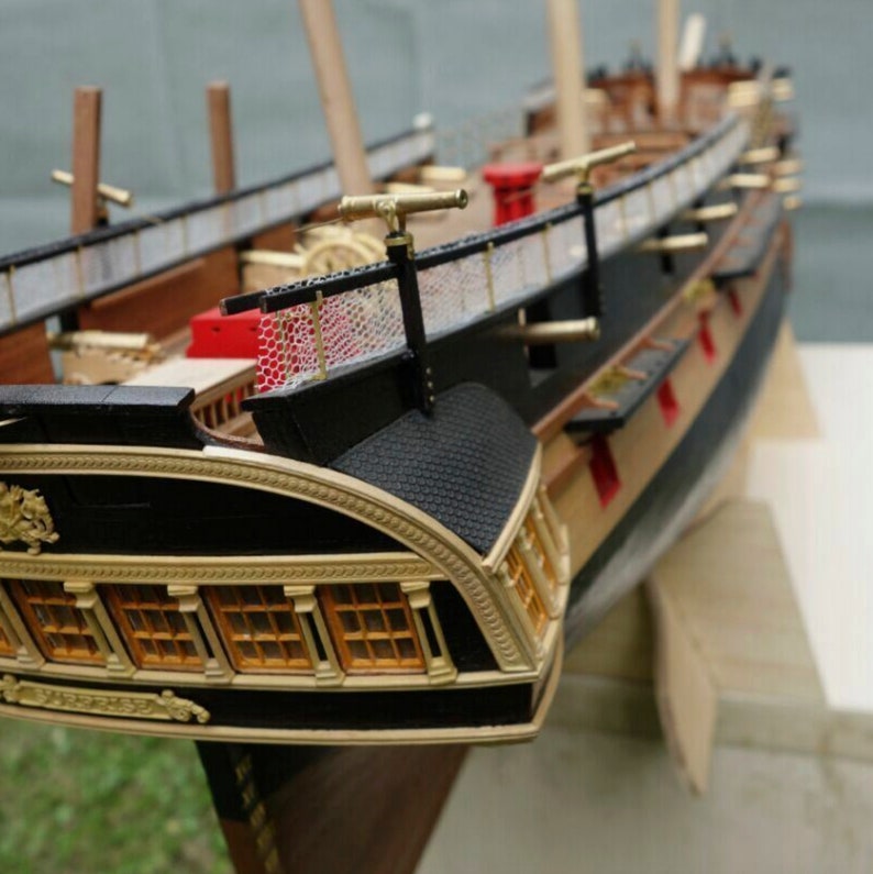 HMS Surprise Scale 1/48 56.9 1445mm Wood Model Ship Kit Handcrafted ...