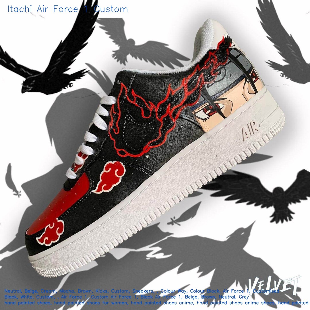Itachi Air Force 1 Custombuy Now: Luxetsy.com/king-517 - Etsy