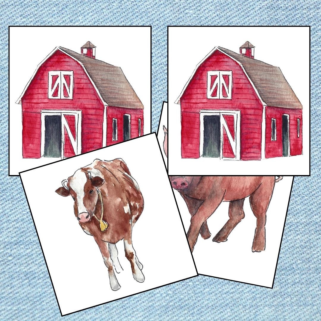 Farm Mini Unit Study (preschool) - Etsy