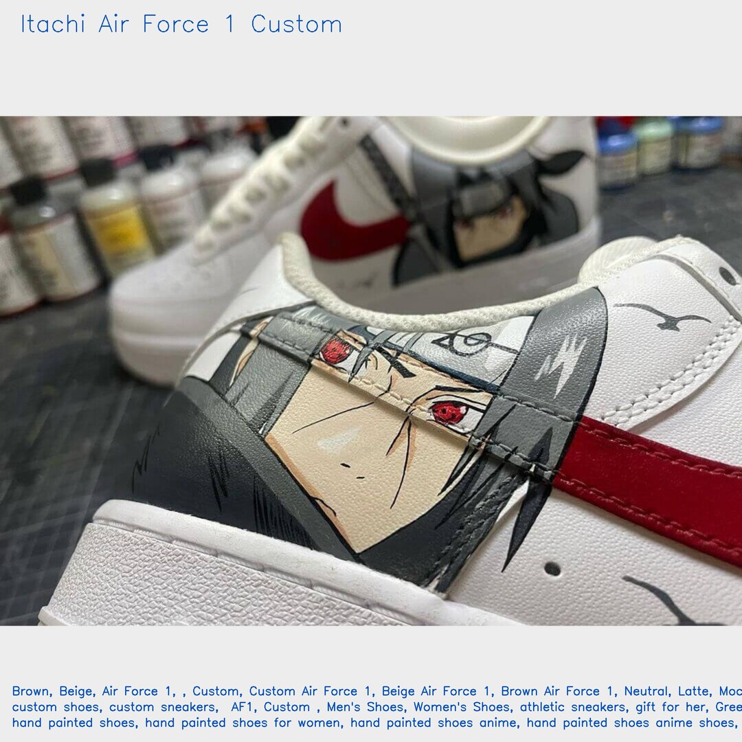 Itachi Air Force 1 Custombuy Now: Luxetsy.com/king-259 - Etsy