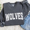 Wolves Mascot T-shirt, School Spirit Tee - Etsy