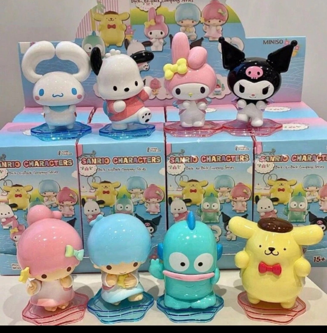 MINISO Sanrio Characters Buddy Series Blind Box Desk Figurines Ornament ...