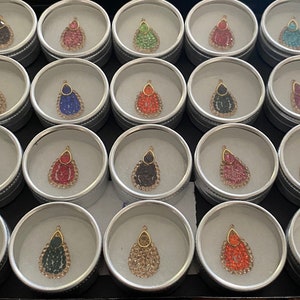 Indian Bindis Face Jewels 20 Pack Style 16 - Etsy