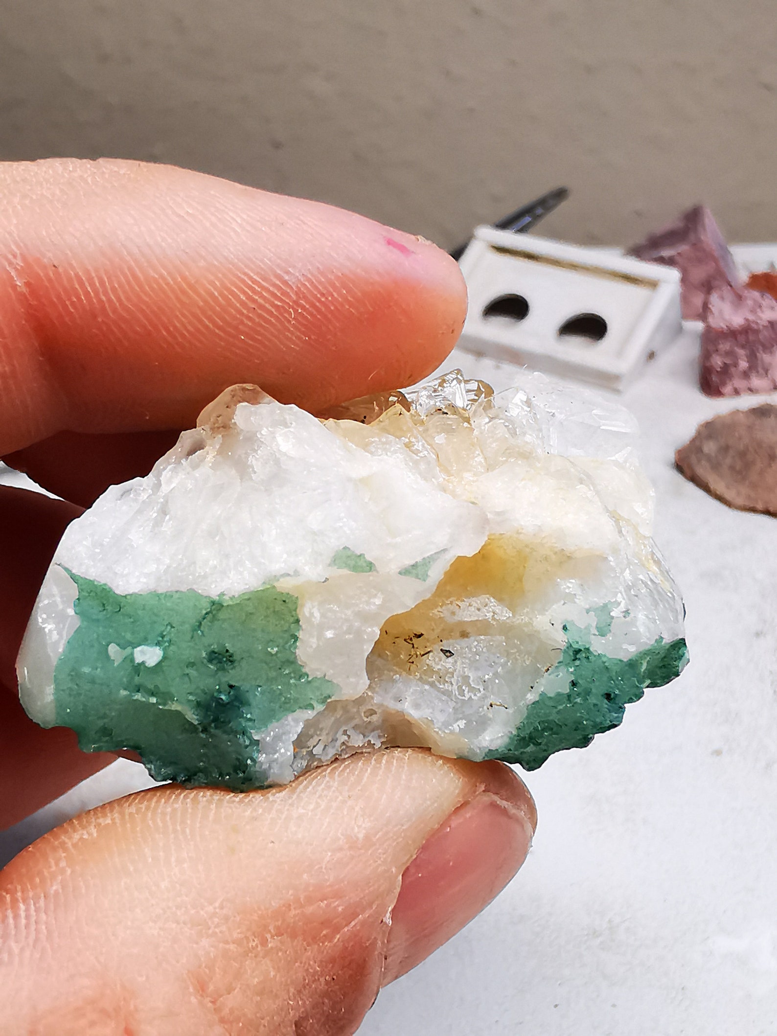 Scottish Burn Anne Quartz Crystal With Geothite&hematite Specimen - Etsy