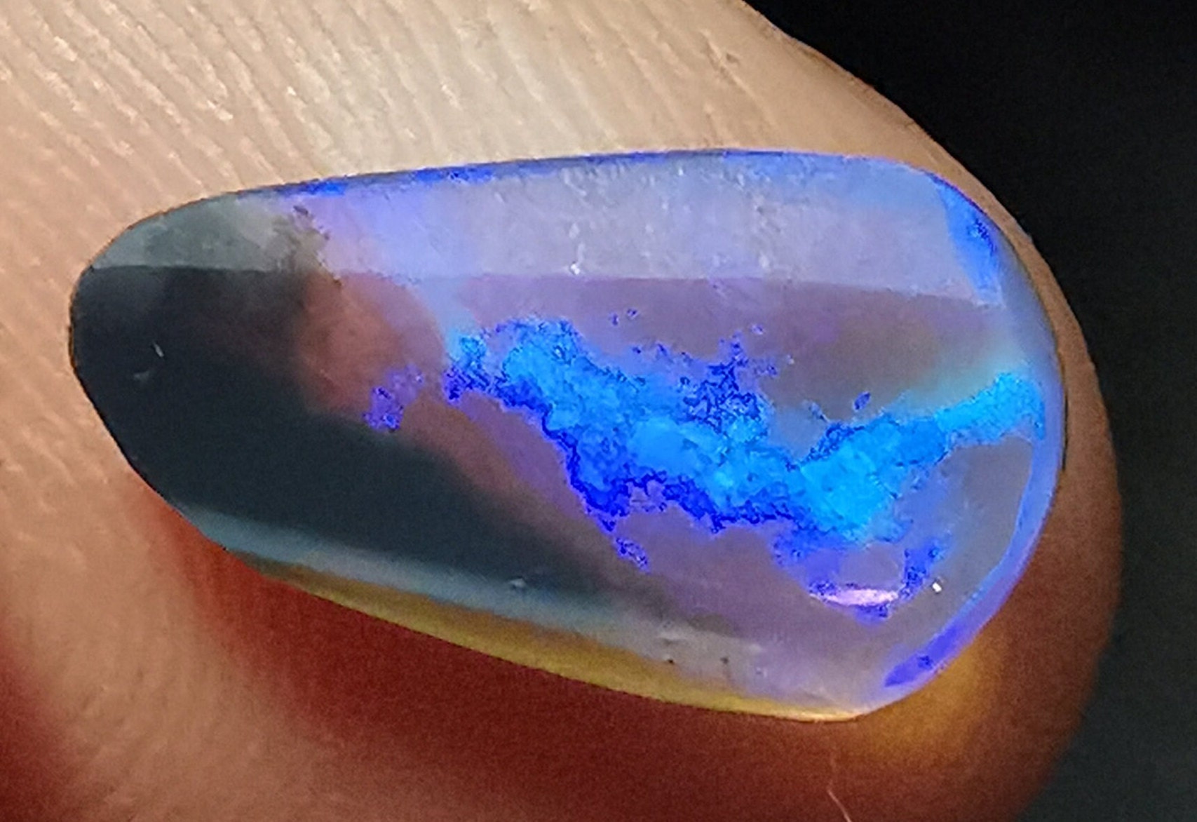 Australian Lightning Ridge Dark Crystal Opal 1.55ct - Etsy