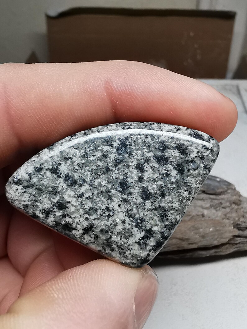 Ailsa Craig Microgranite "pebble" Pocket Stone - Etsy