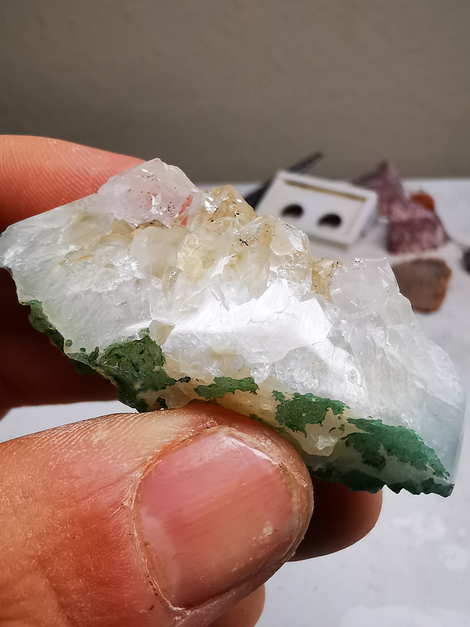 Scottish Burn Anne Quartz Crystal With Geothite&hematite Specimen - Etsy