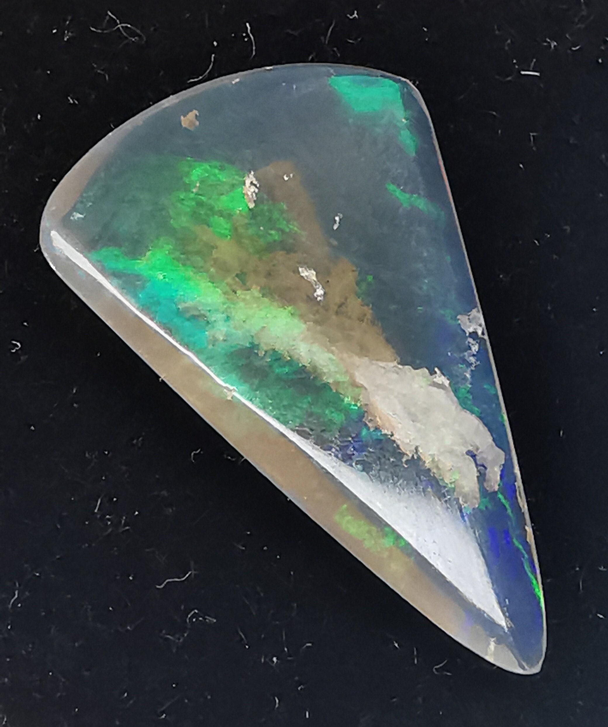 Double Sided Australian Lightning Ridge Crystal Opal 2.45ct - Etsy