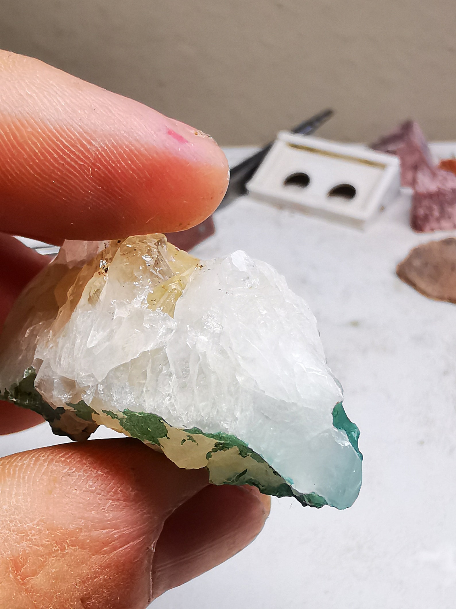 Scottish Burn Anne Quartz Crystal With Geothite&hematite Specimen - Etsy