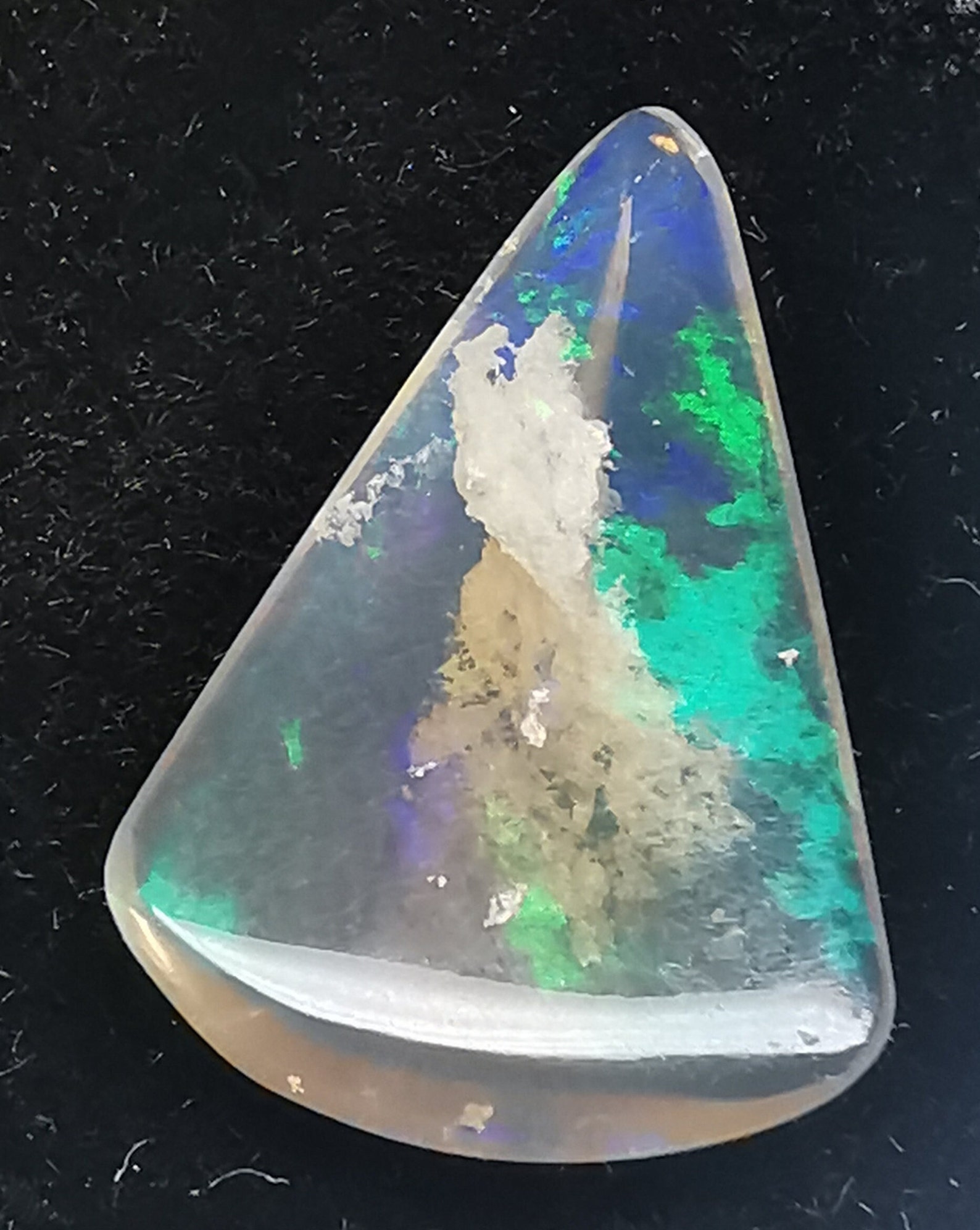 Double Sided Australian Lightning Ridge Crystal Opal 2.45ct - Etsy