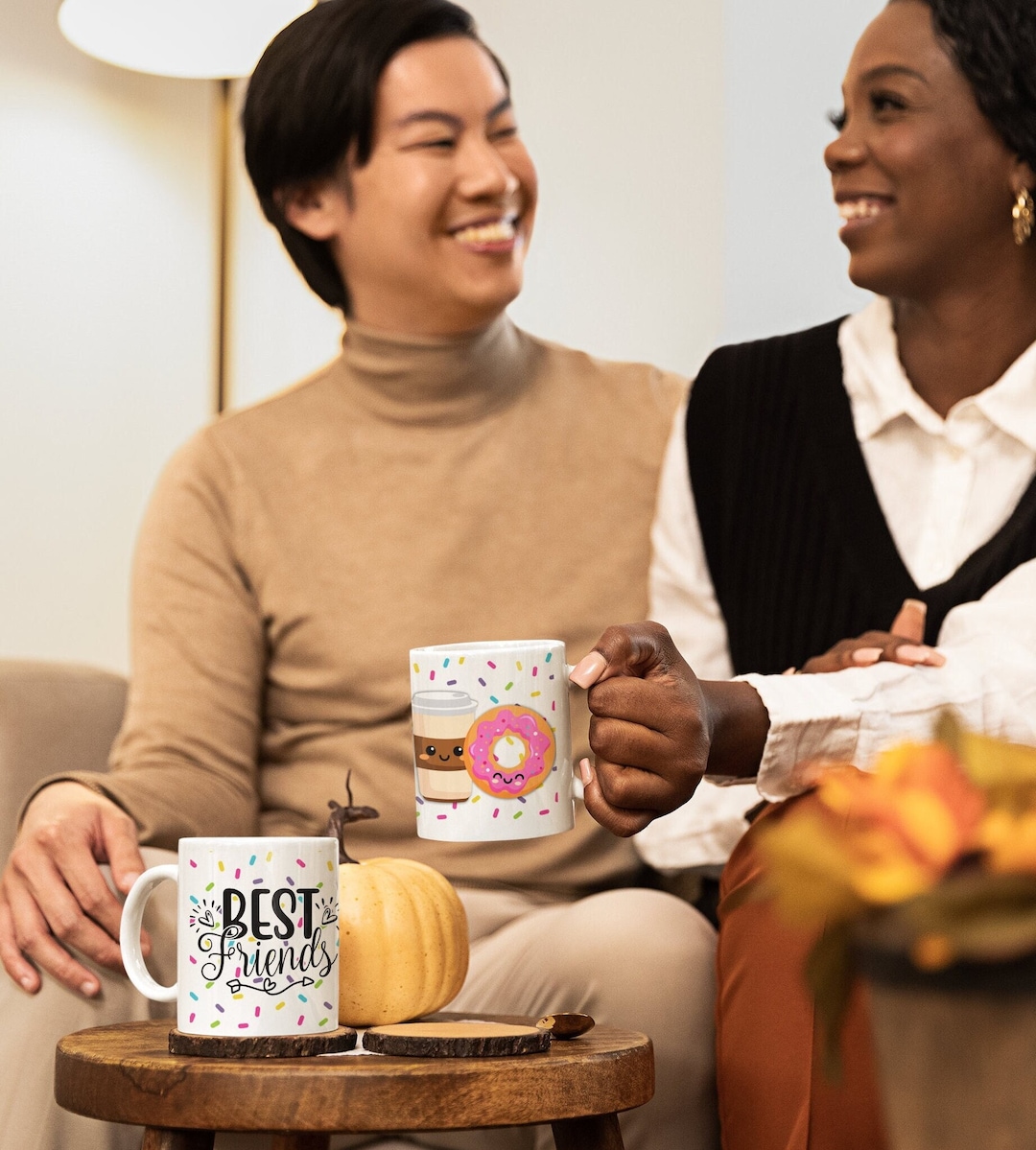 Best Friends' Coffee Mug, Coffee Mug, Friends Mug, Friendship Mug ...