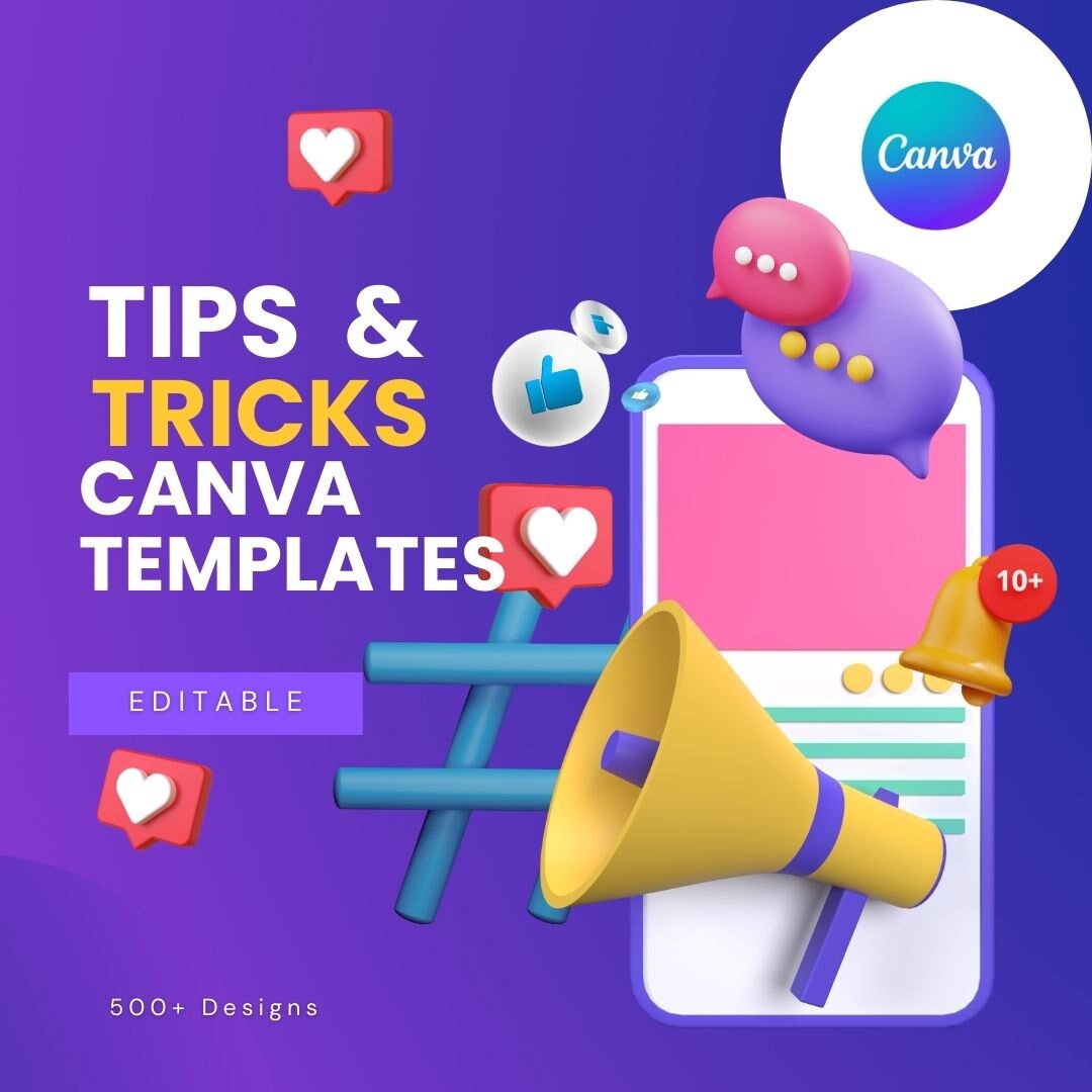 Pro Tips and Tricks Canva Template: Elevate Your Content With ...