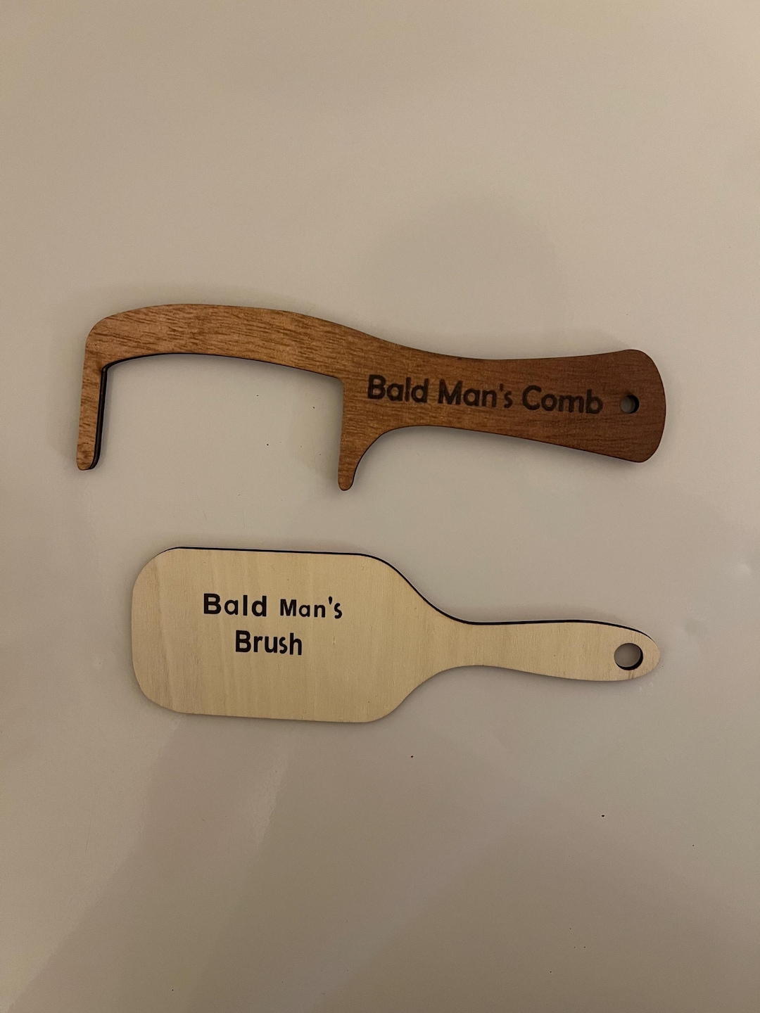 Funny Bald Man's Comb - Hilarious Gag Gift for Bald Men - Novelty ...