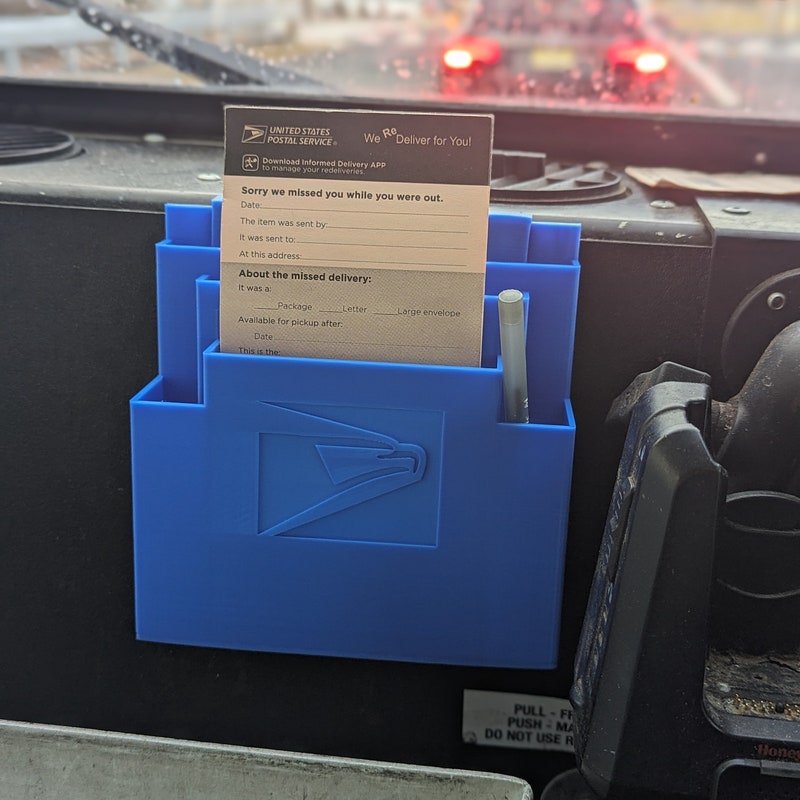 Usps Mail Carrier 3d Print - Etsy