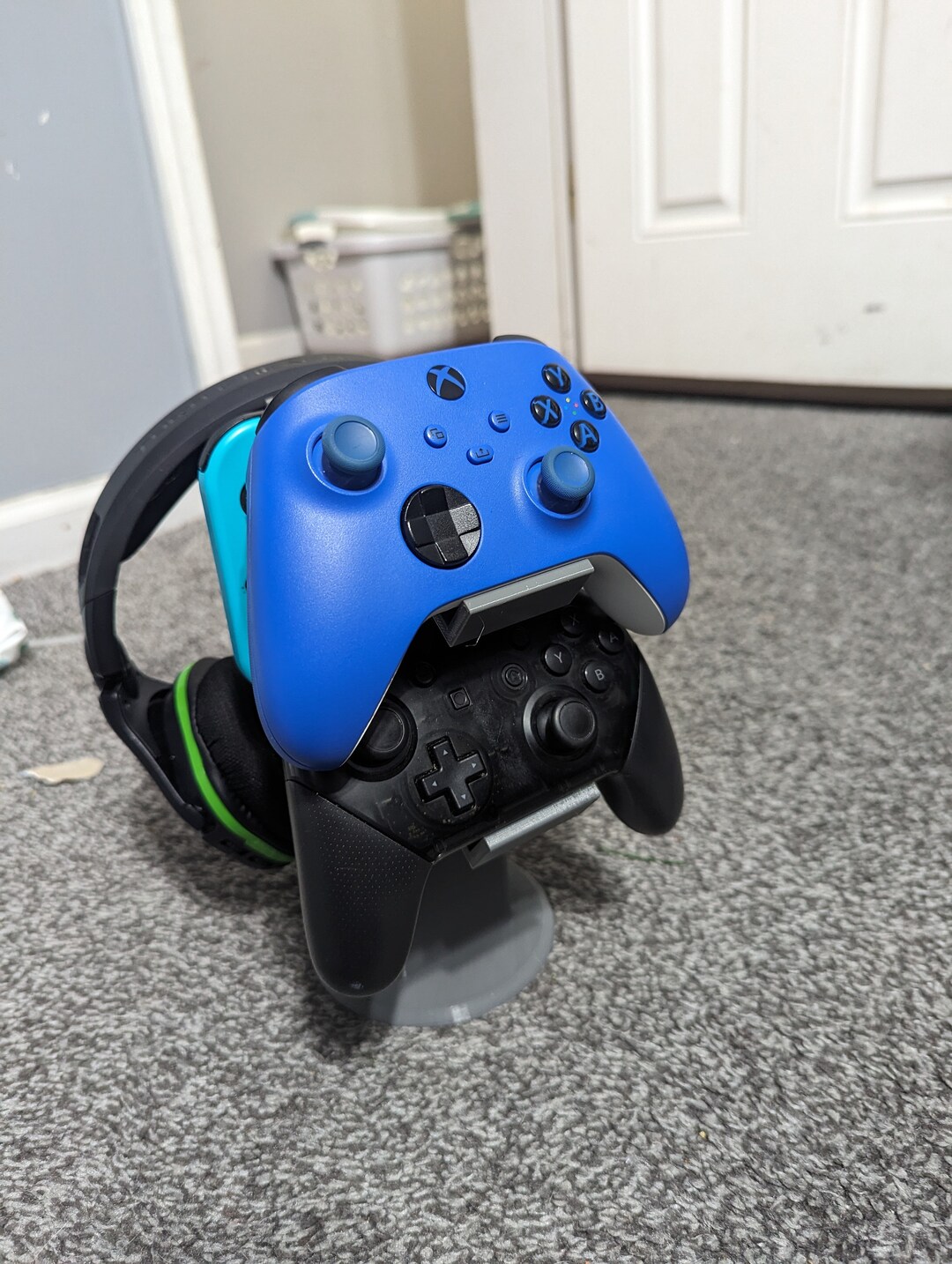3D Printed Universal Controller & Headset Stand | Gaming Organizer - Etsy